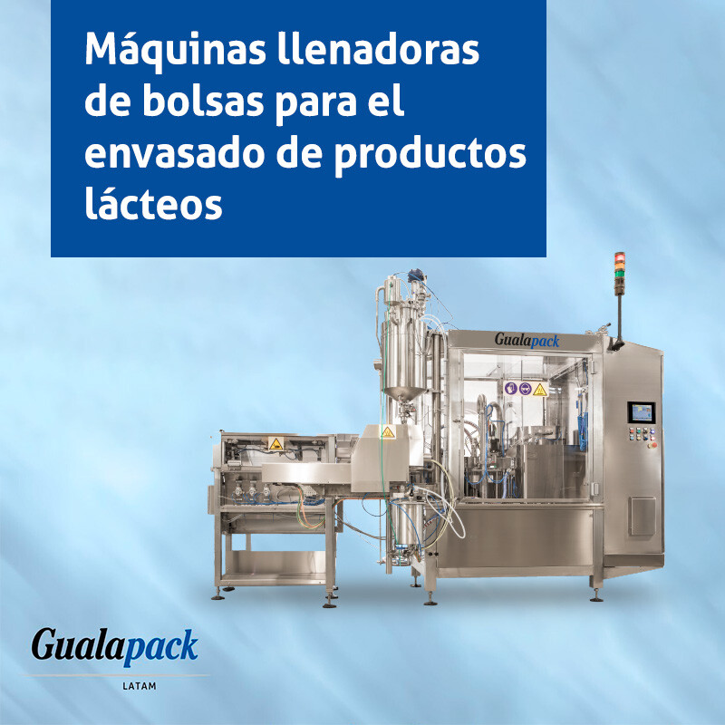 Máquinas llenadoras de bolsas para el envasado de productos lácteos ...